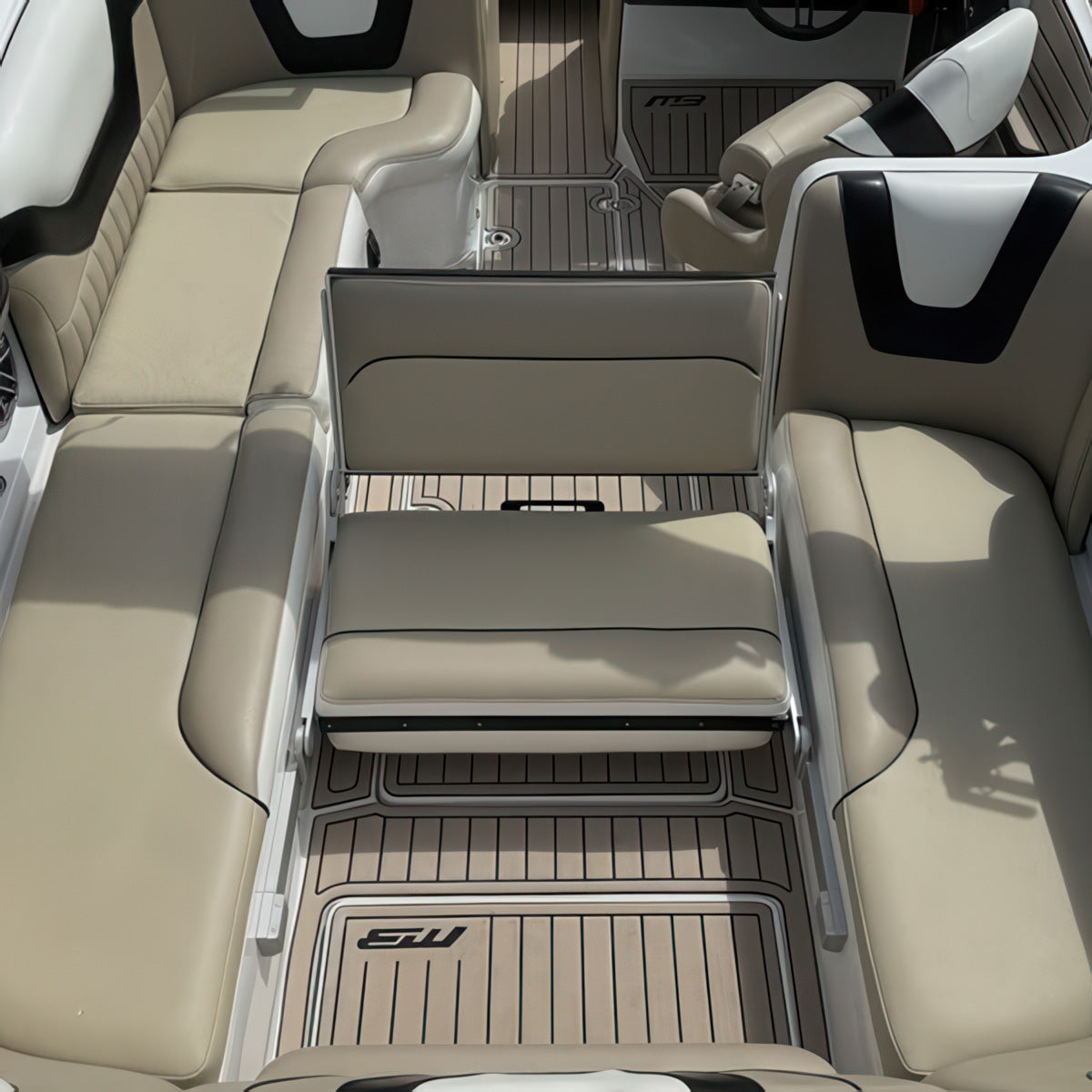 GatorStep Flooring Kits for MB Sports Boats | Non Skid | Teak ...