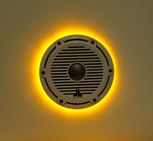 JL M650 LED Speaker Rings (pair) | LED Boat Speaker Rings ...