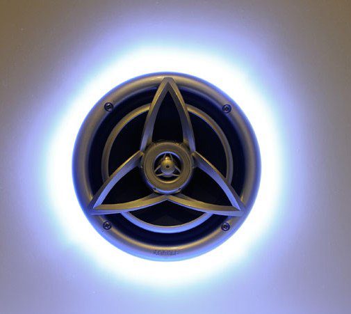 Kicker KM Series LED Marine Speaker Rings (pair) | OnlyInboards ...