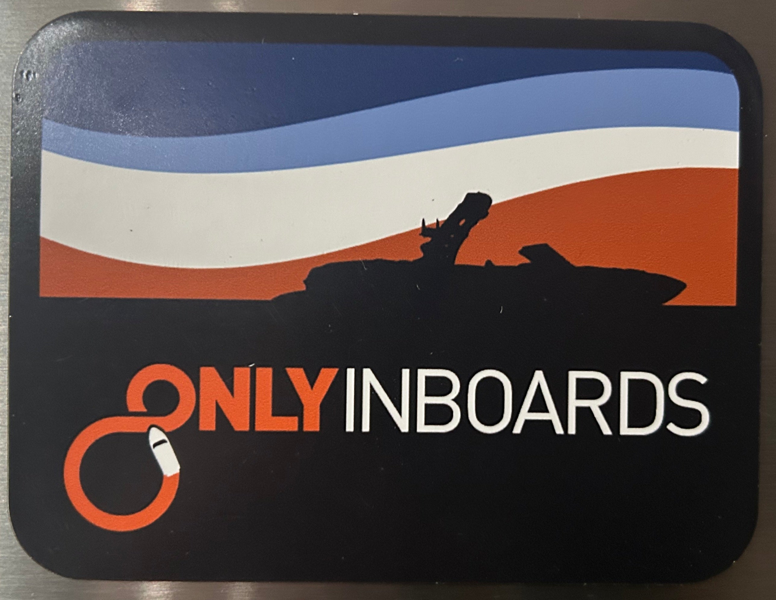 OnlyInboards Logo Sticker and Fridge Magnet – OnlyInboards.com