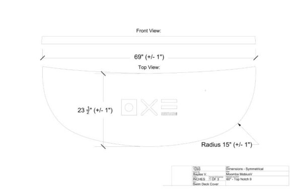 Early 2000s Moomba Mobius Platform Cover | OnlyInboards – OnlyInboards.com