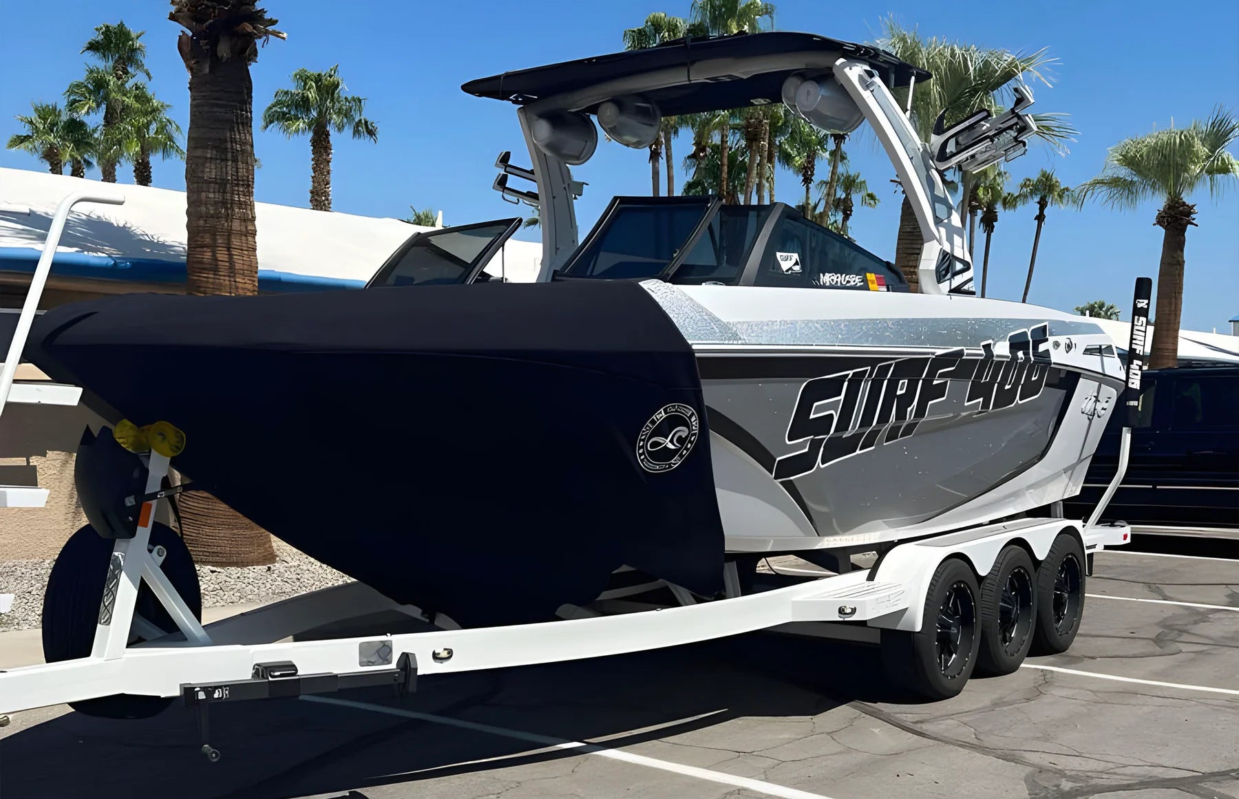 Tige Boat Shield Trailering Protection for Inboard Boats