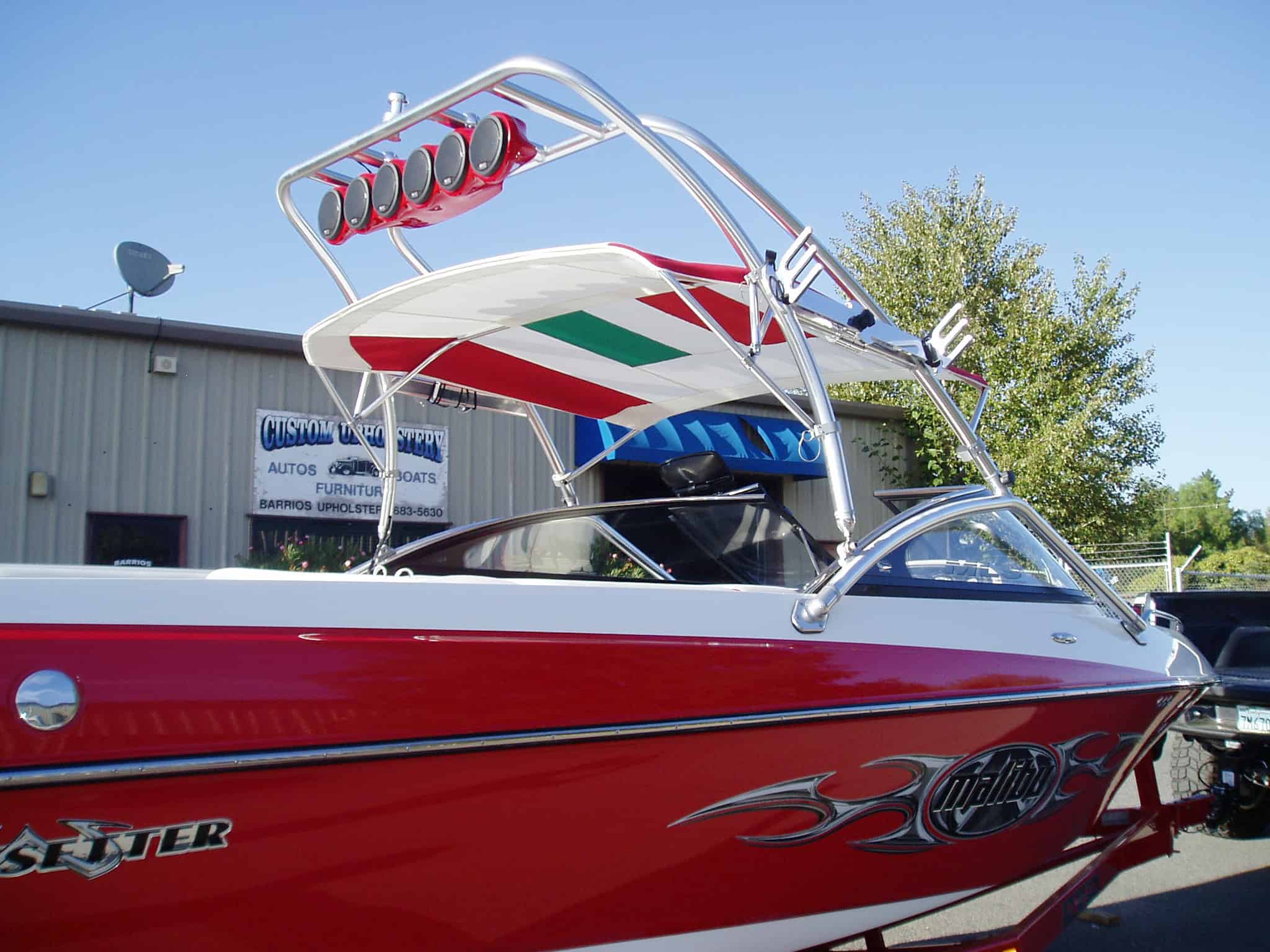 Malibu Bimini Top for Skylon Tribal Tower – OnlyInboards.com